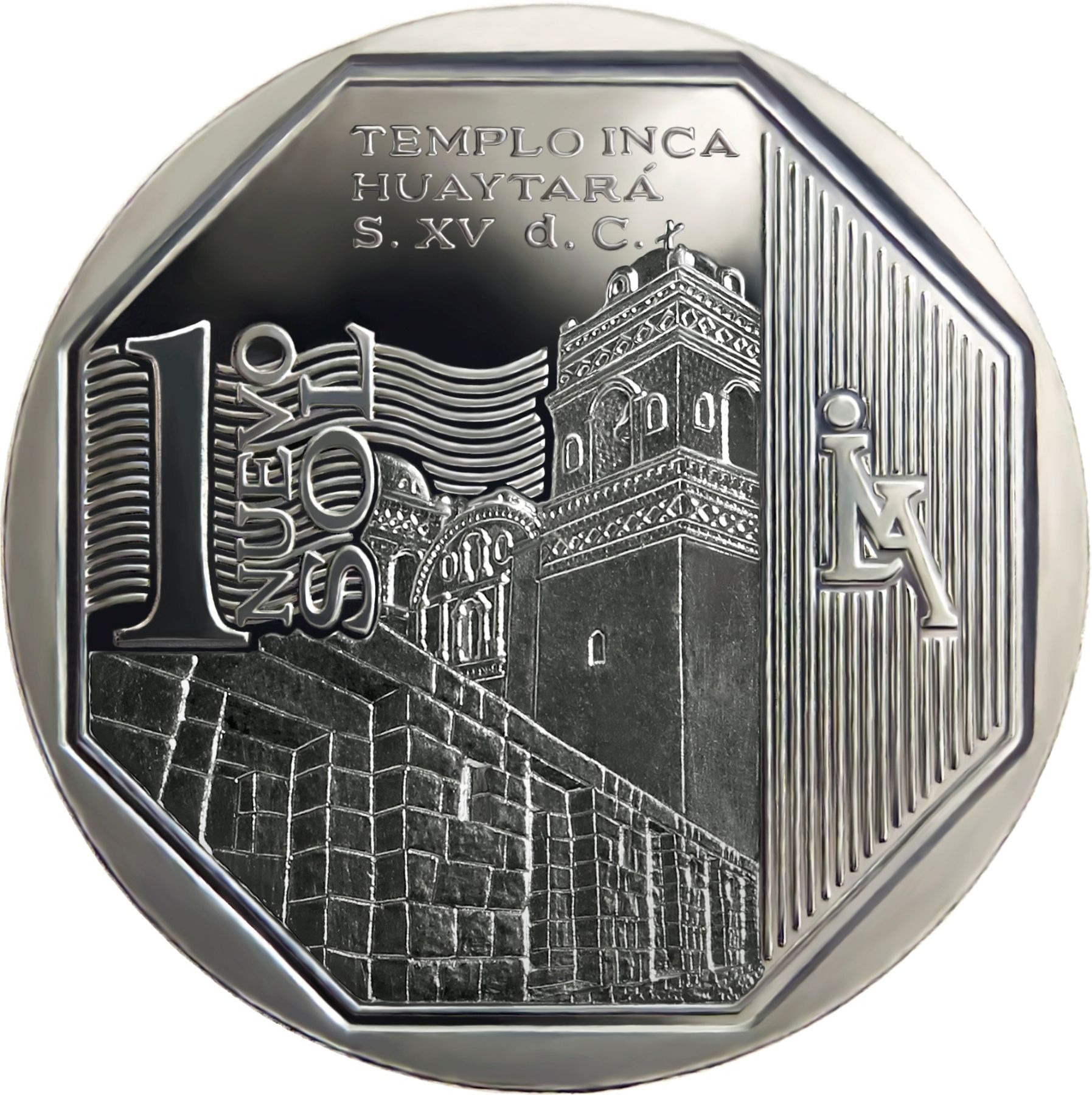 Nueva moneda alusiva a templo inca Huaytará entró hoy en circulación ...