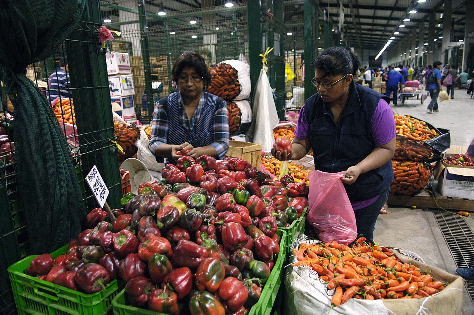 Gran Mercado Mayorista de Lima comercializó hoy 4,432 toneladas de ...