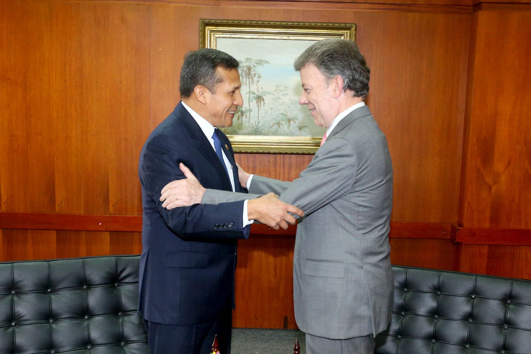 President Humala congratulates Santos for victory in Colombia | News ...