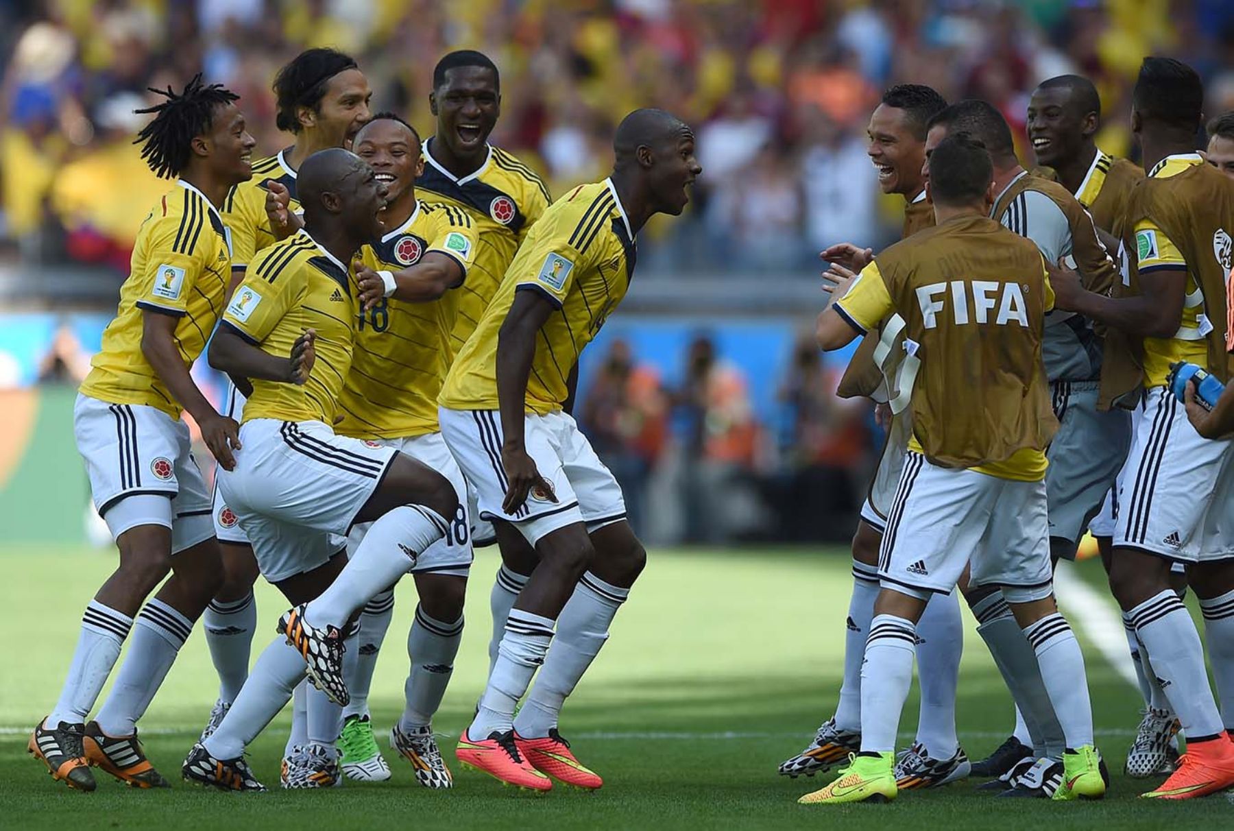 Revive el primer gol de Colombia en el Mundial Brasil 2014 | Noticias ...