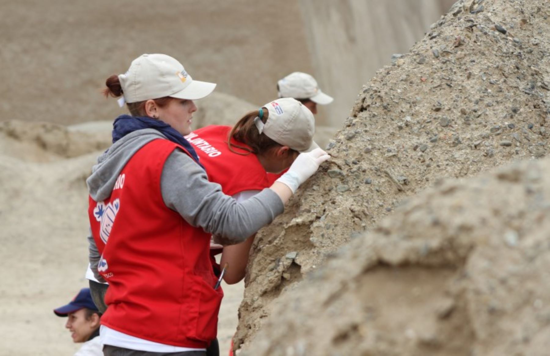 Voluntarios de la Unesco culminan su labor en complejo arqueológico ...