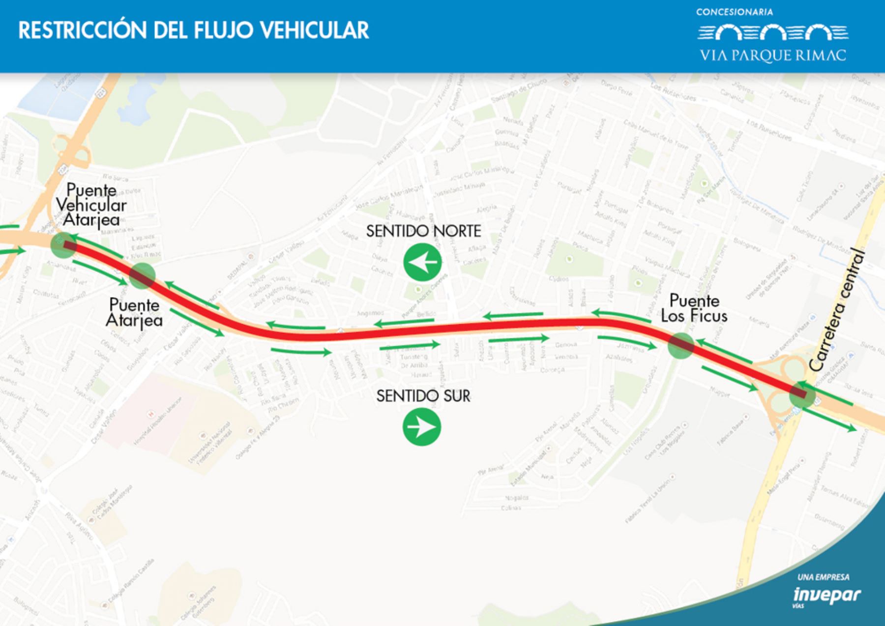 Restringirán tránsito vehicular en Vía de Evitamiento por obras en ...