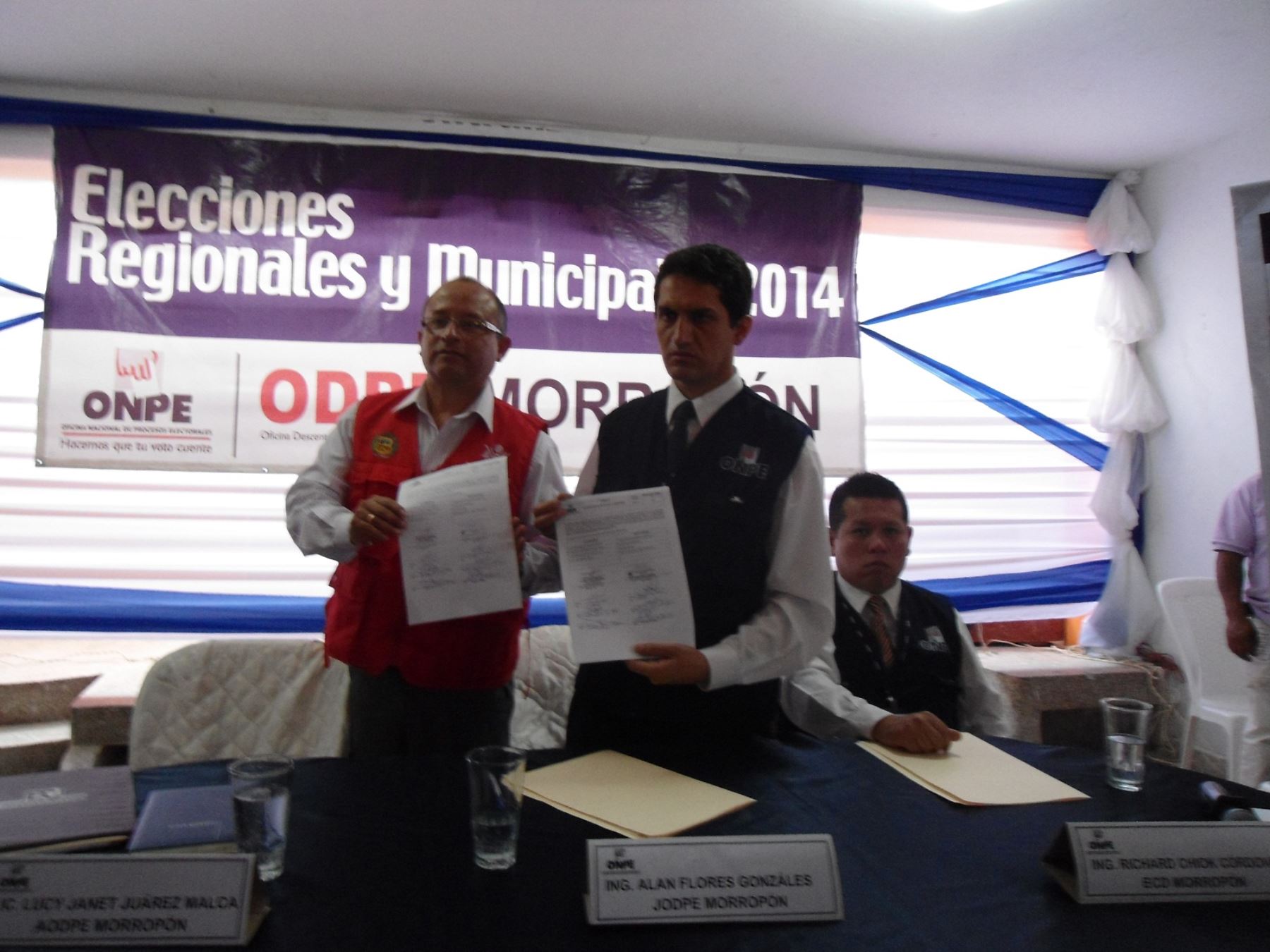 Se instala oficialmente oficina de ODPE Morropón, en región Piura ...