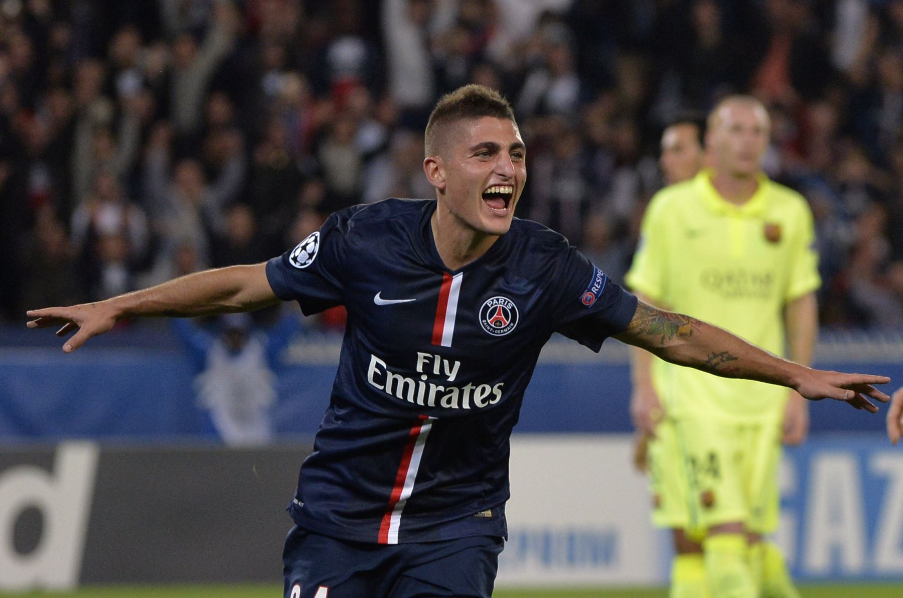PSG se niega a negociar con Barcelona el pase de italiano Marco Verrati ...