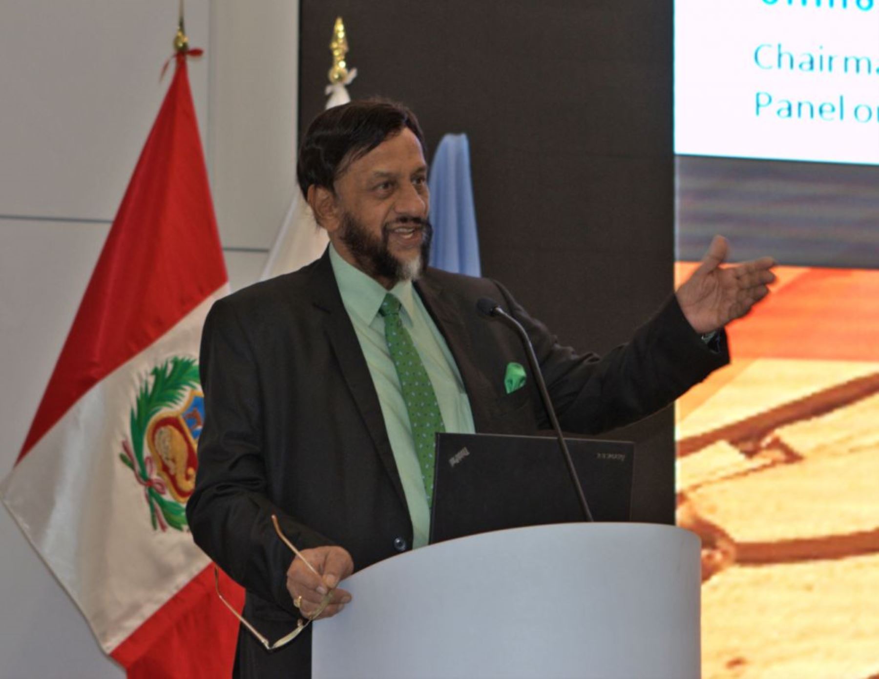 Pachauri: Climate change affects those most vulnerable in Peru | News ...