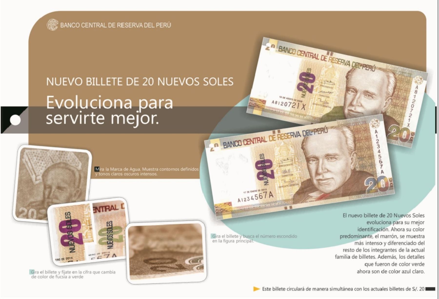 Billetes De 10 Y 20 Nuevos Soles Tienen Nuevas Caracter sticas