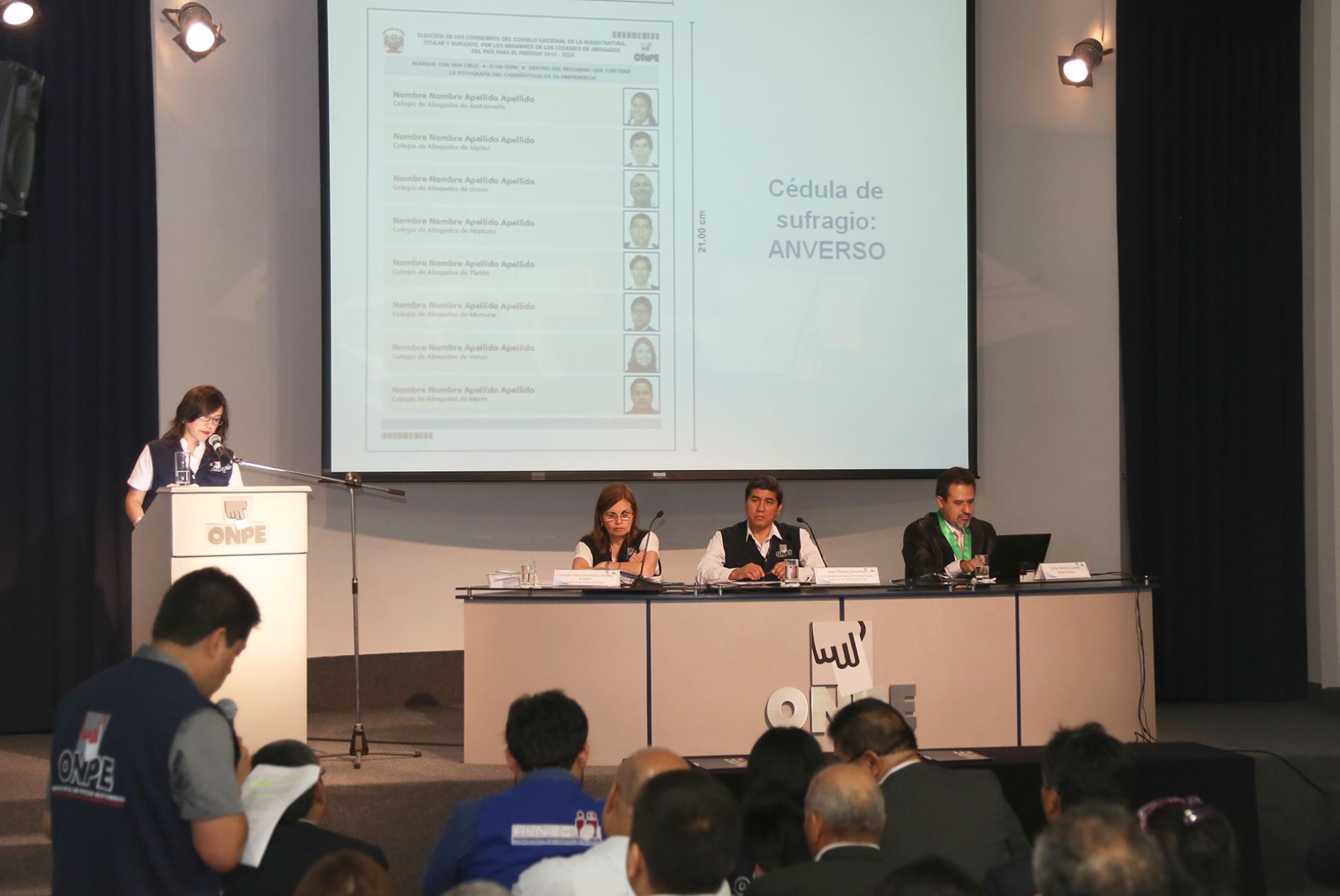 ONPE imprimirá 85,000 cédulas para elección de consejeros del CNM ...