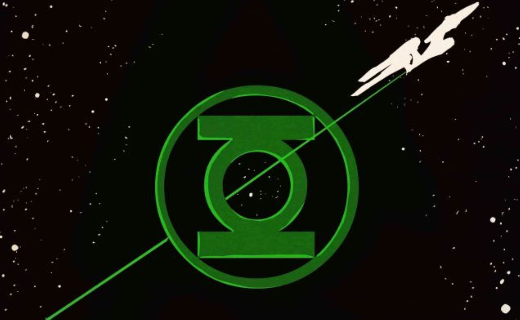 Ilustración Del Símbolo De La Linterna Verde Linterna Verde Cuerpo