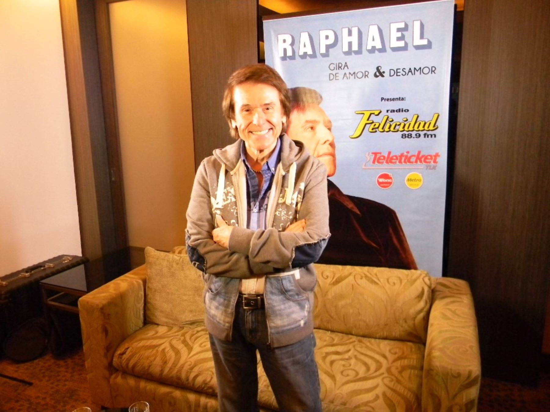 Raphael: "Soy un hombre muy tranquilo" | Noticias | Agencia Peruana de ...