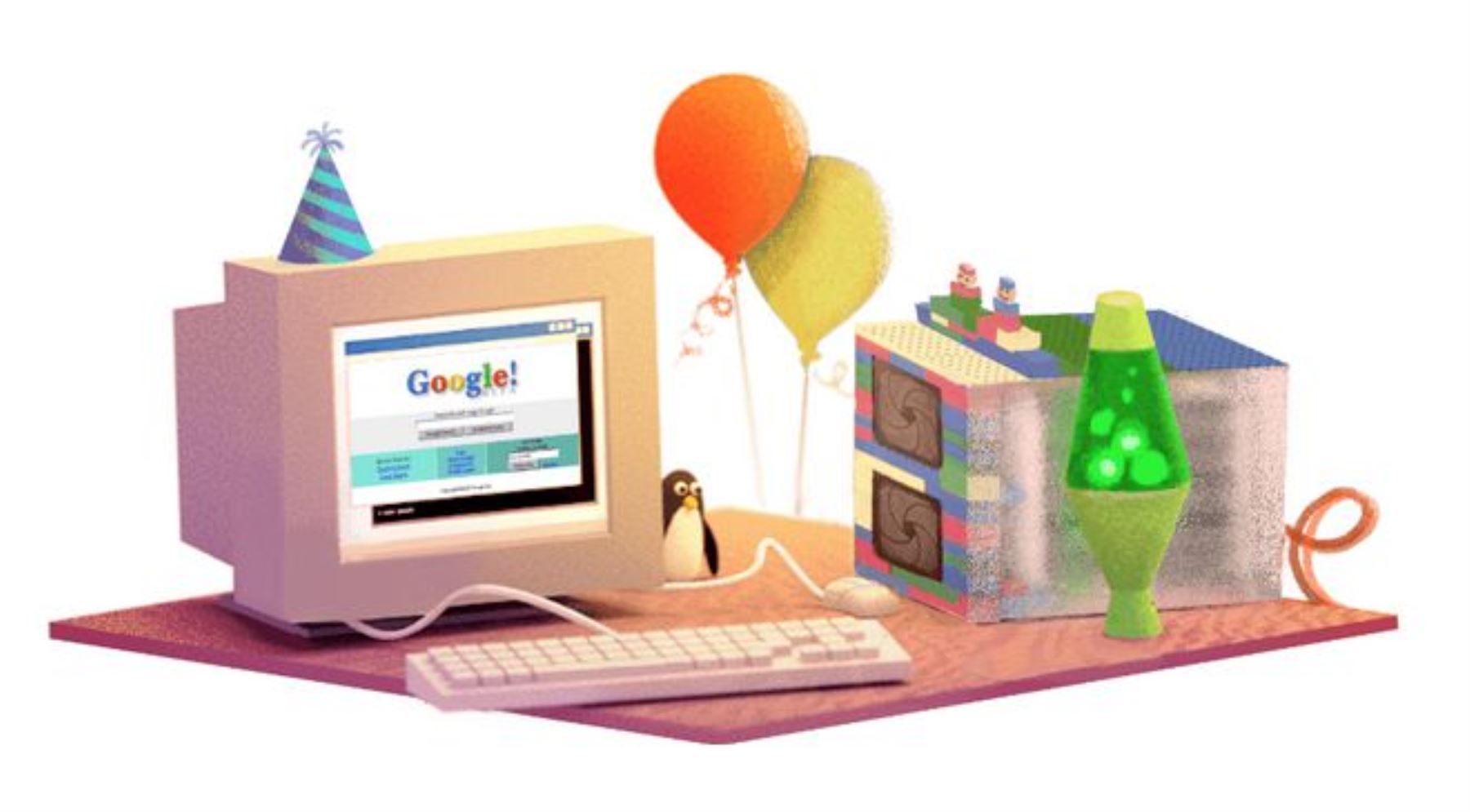 Google celebra su aniversario número 17 con un doodle | Noticias ...
