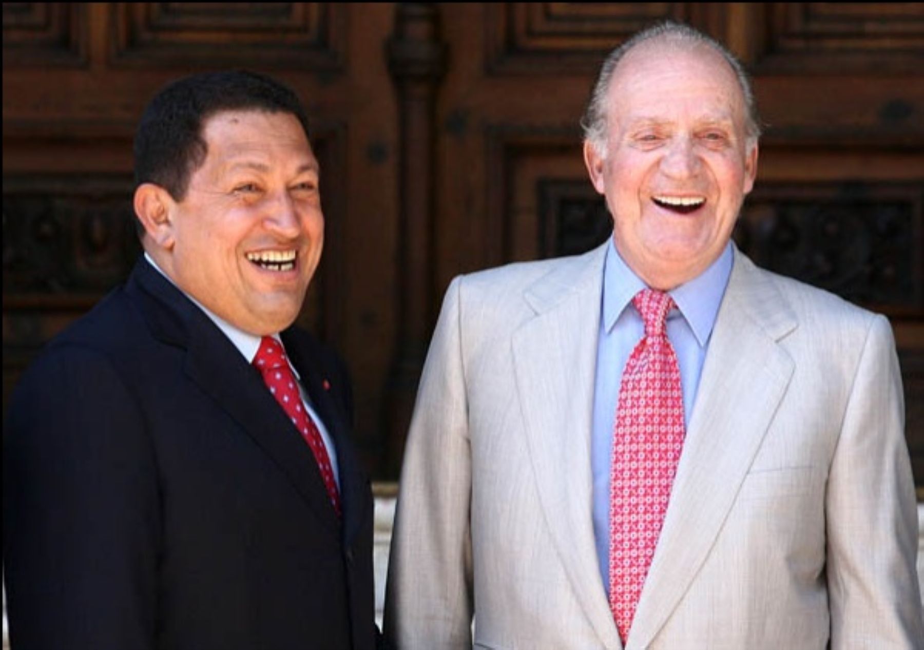 "¿Por qué no vamos a la playa?", bromeó Hugo Chávez en reconciliación ...