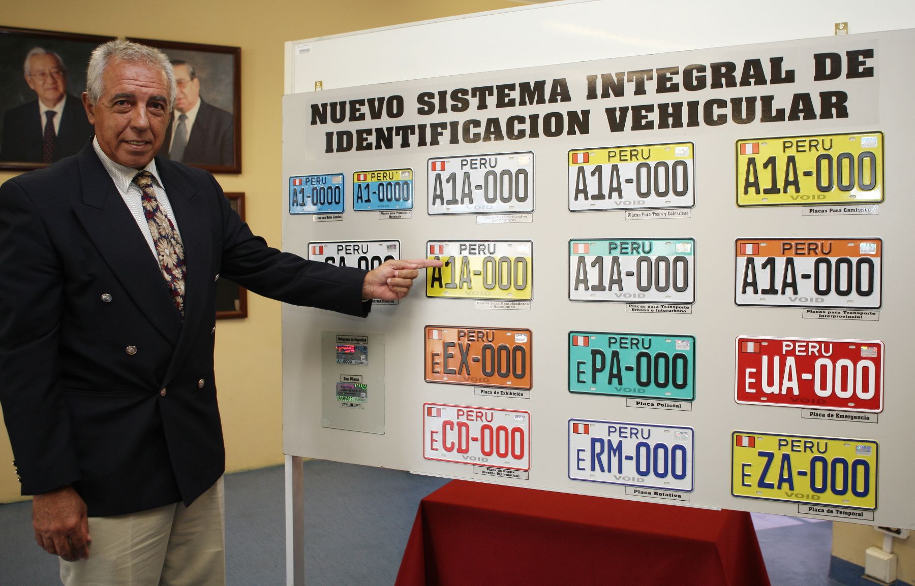 Este año se entregarán alrededor de 550 mil nuevas placas de rodaje ...