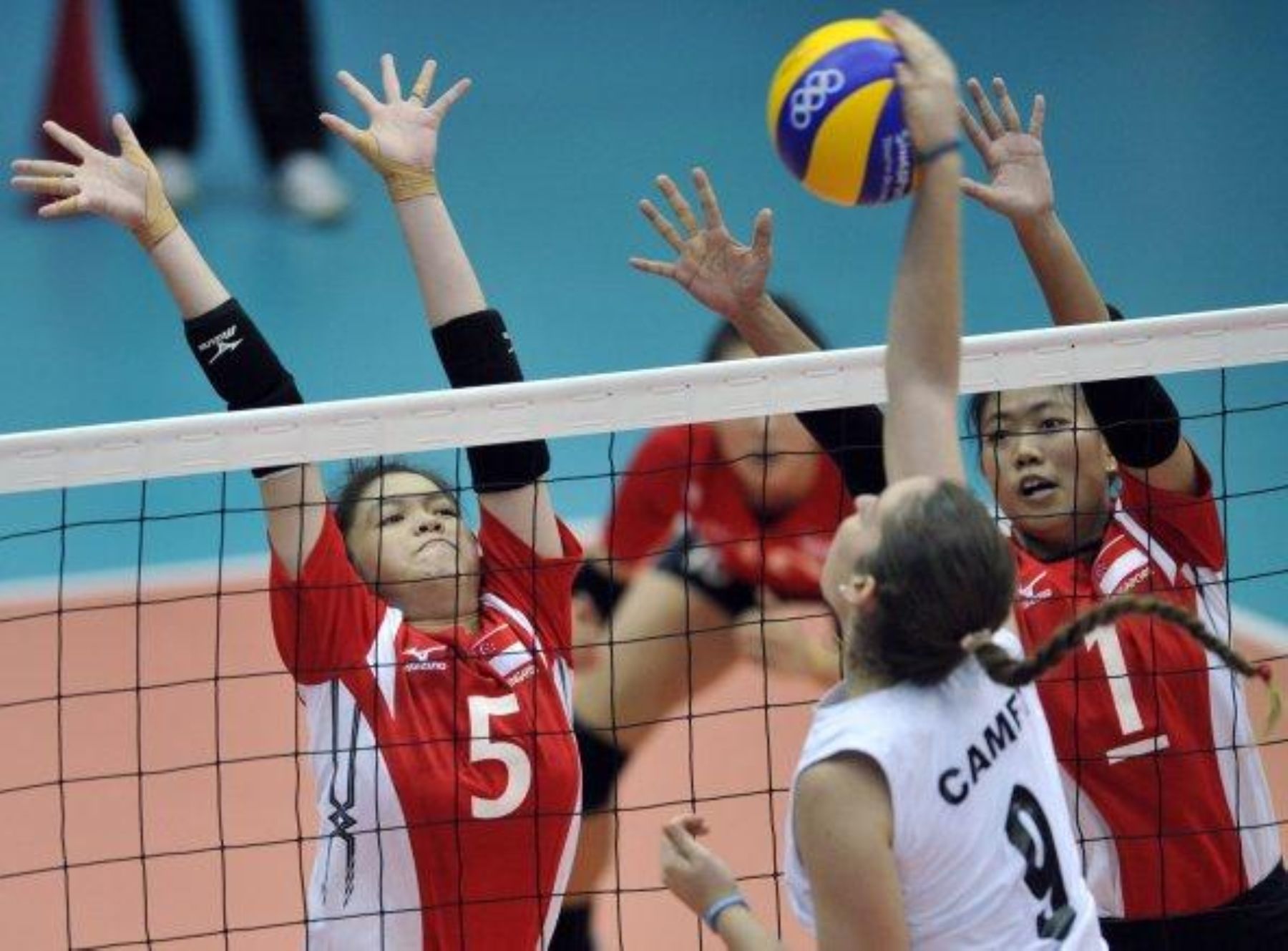 Perú obtiene su primer triunfo en olimpiadas de voleibol en Singapur ...
