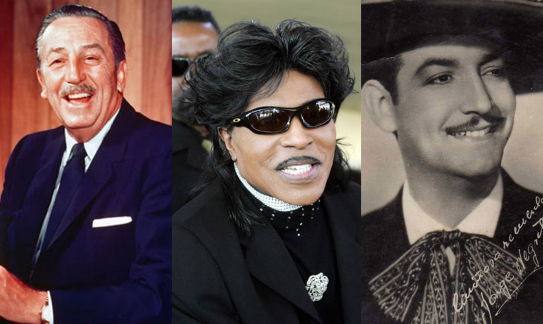 Walt Disney, Little Richard y Jorge Negrete son recordados hoy ...