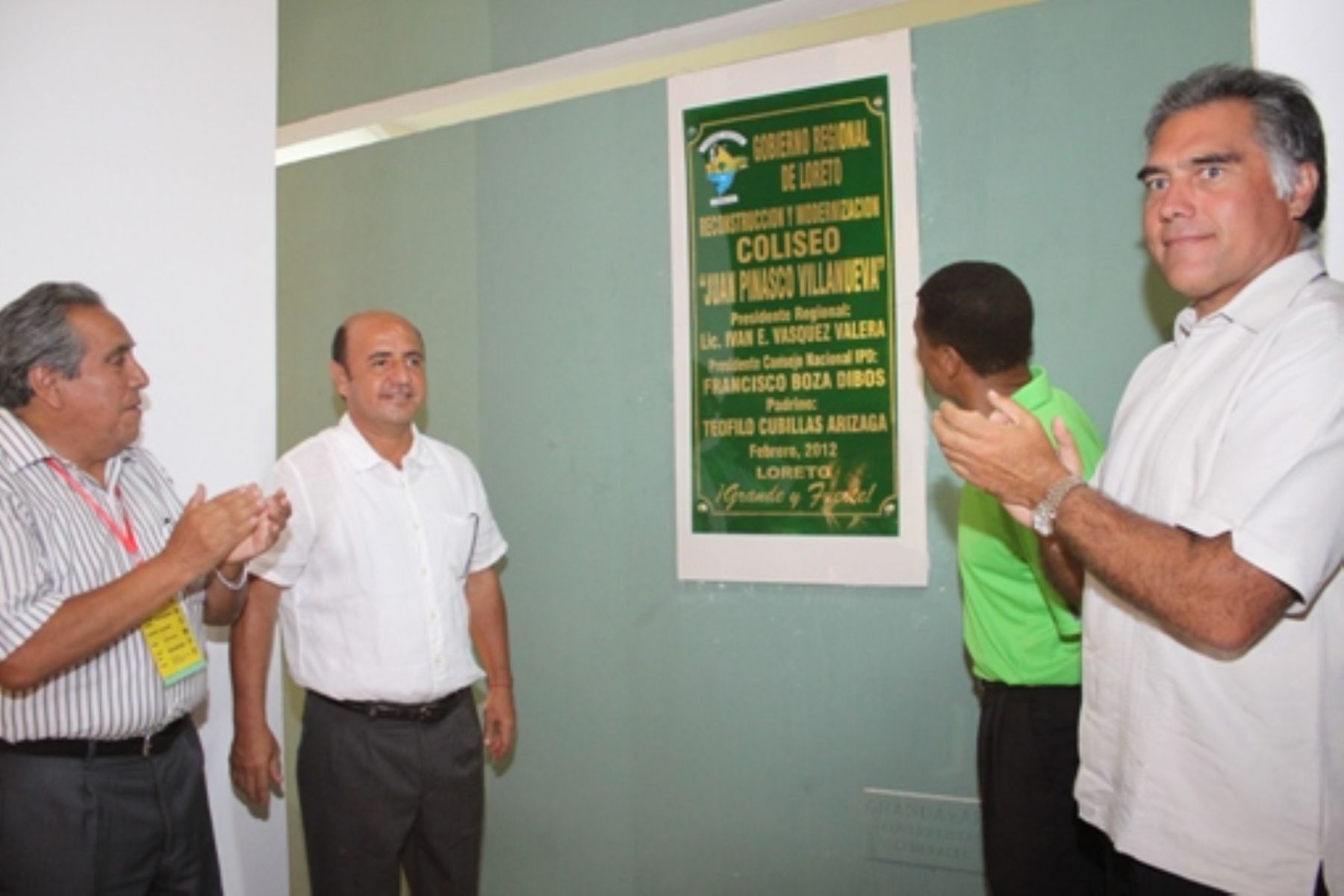 Presidente del IPD inauguró nuevo coliseo cerrado de Iquitos | Noticias ...