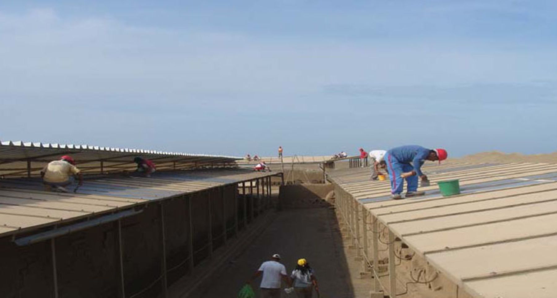 Refuerzan protección contra lluvias en palacio Nik-An de Chan Chan ...