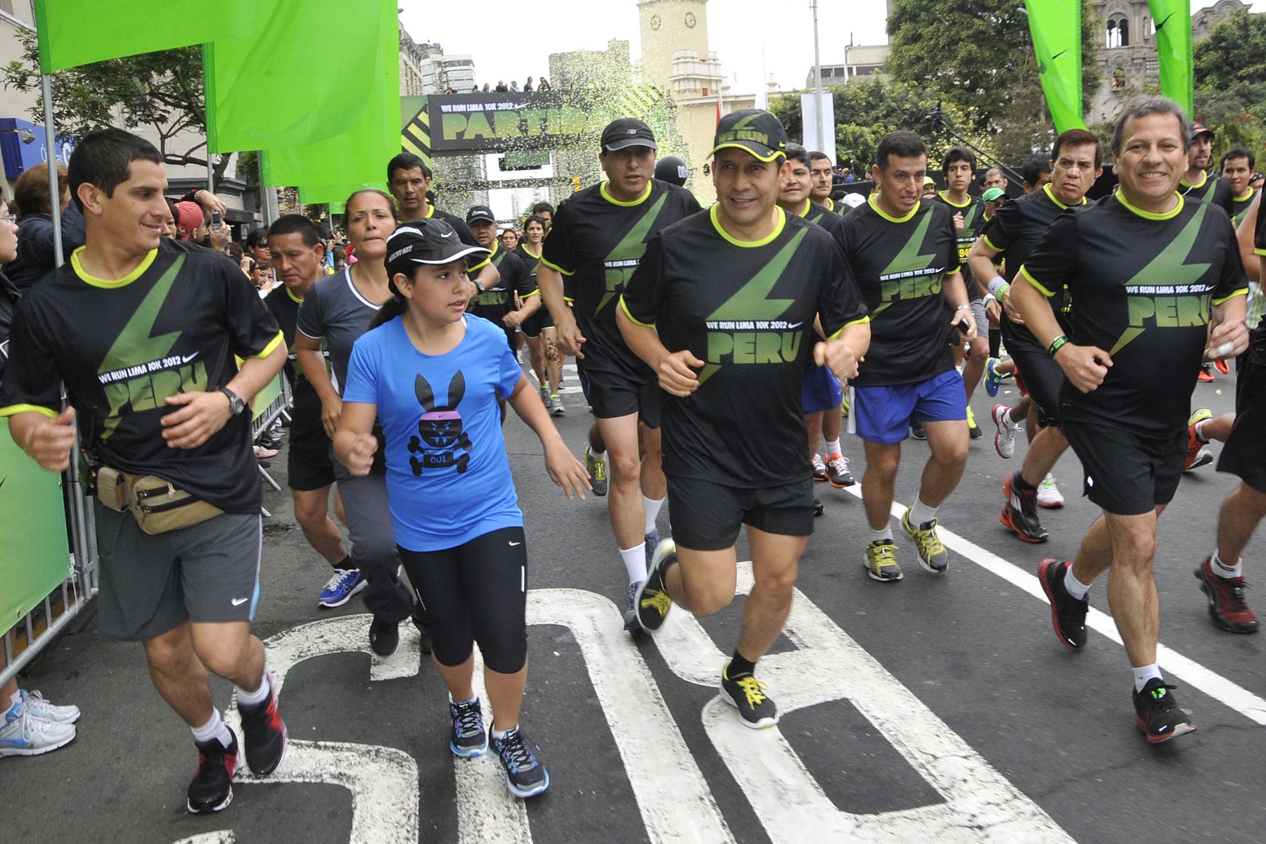 Mandatario participó en partida de carrera We Run Lima 10K | Noticias ...