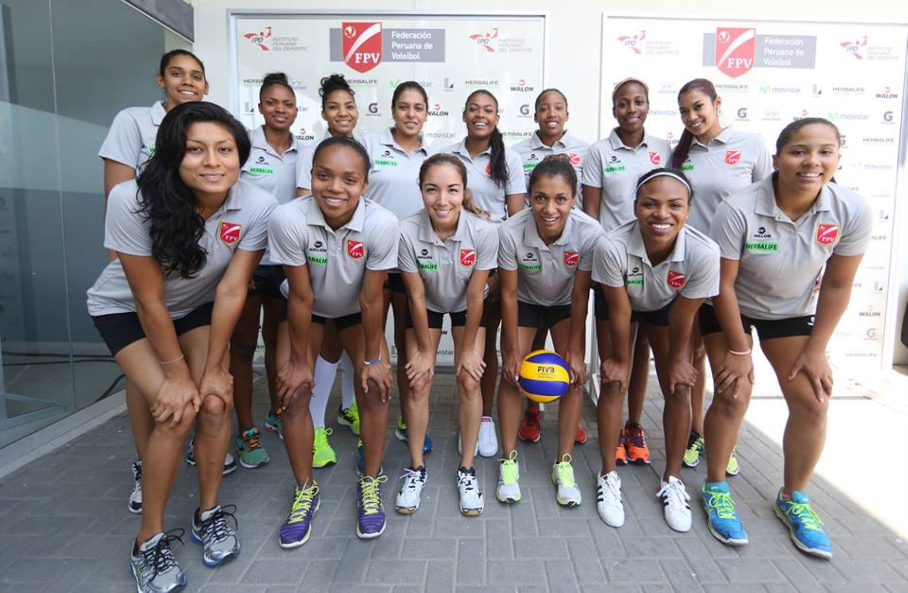 Peru volleyball presents Rio 2016 Qualification Tournament team | News ...