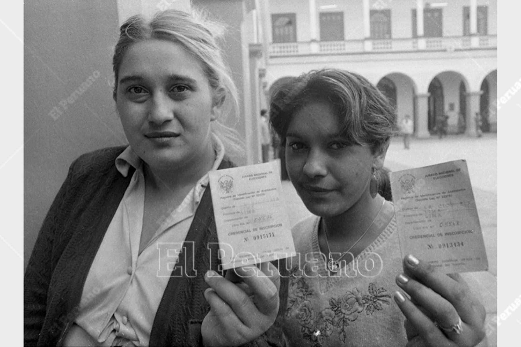 Hace 68 años se reconoce el sufragio femenino en el Perú| Galería ...