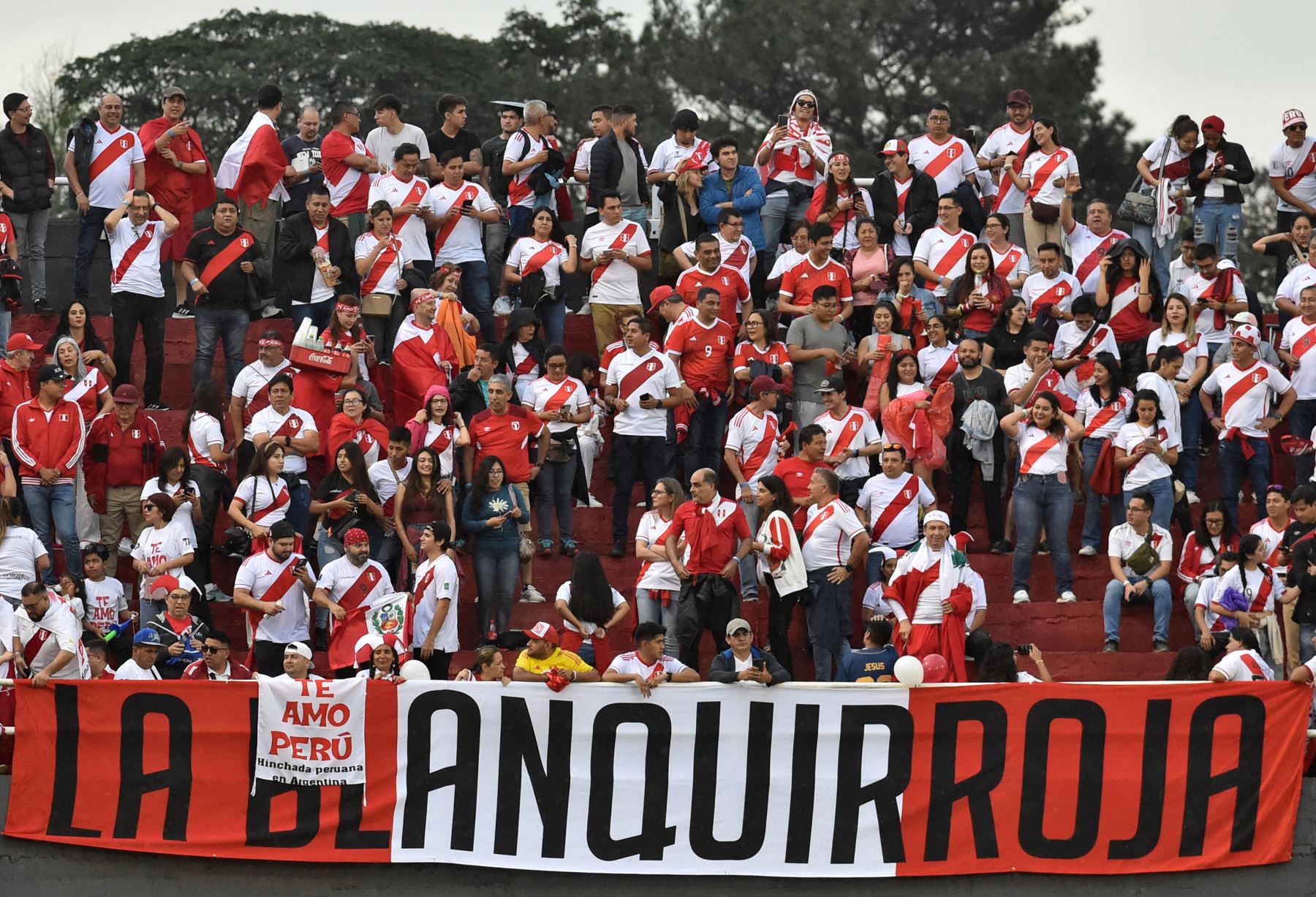 Perú vs Paraguay: hinchas peruanos alientan a la selección peruana por ...
