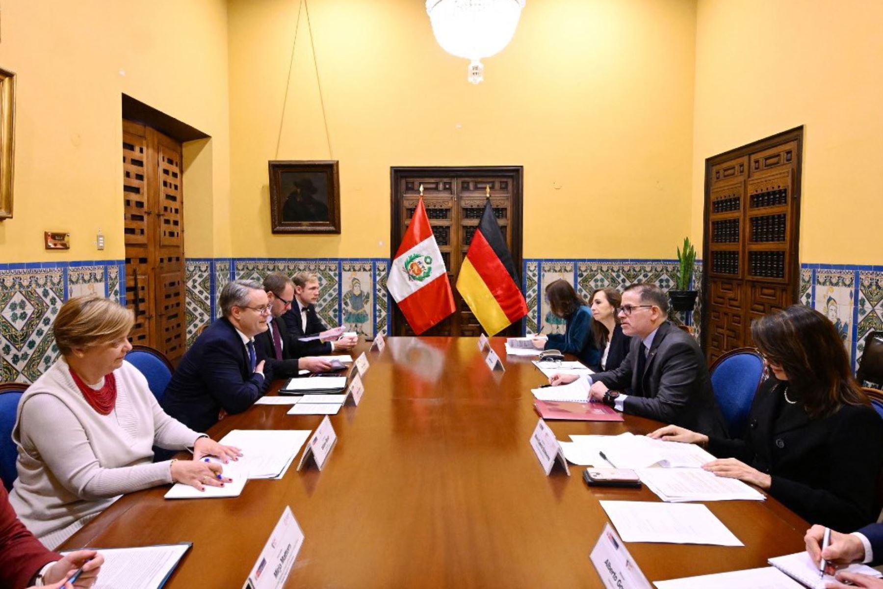 Peru: Deputy FA Minister meets with Germany's Federal Foreign Office ...