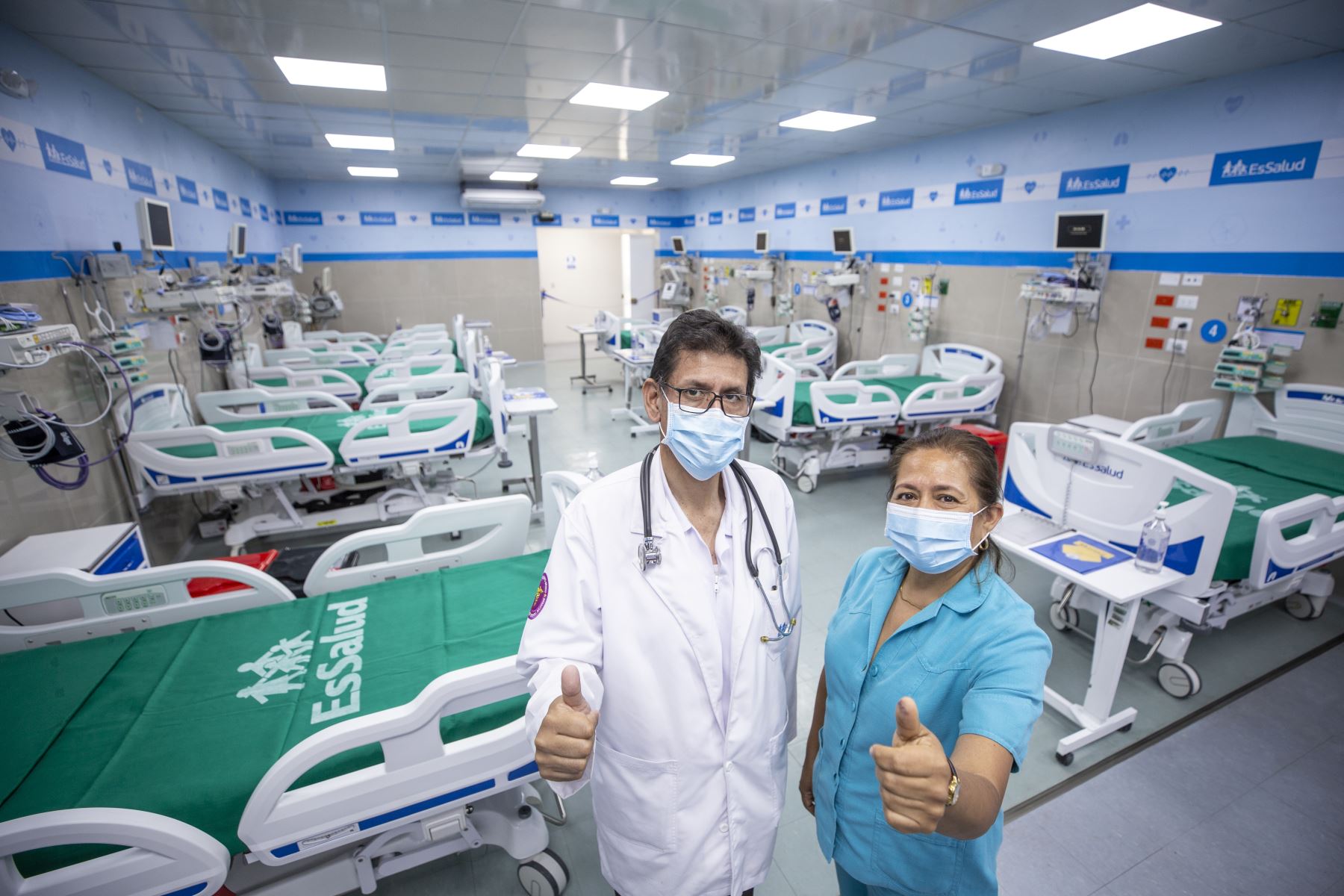 EsSalud amplía número de camas en el Hospital Nacional Alberto Sabogal ...