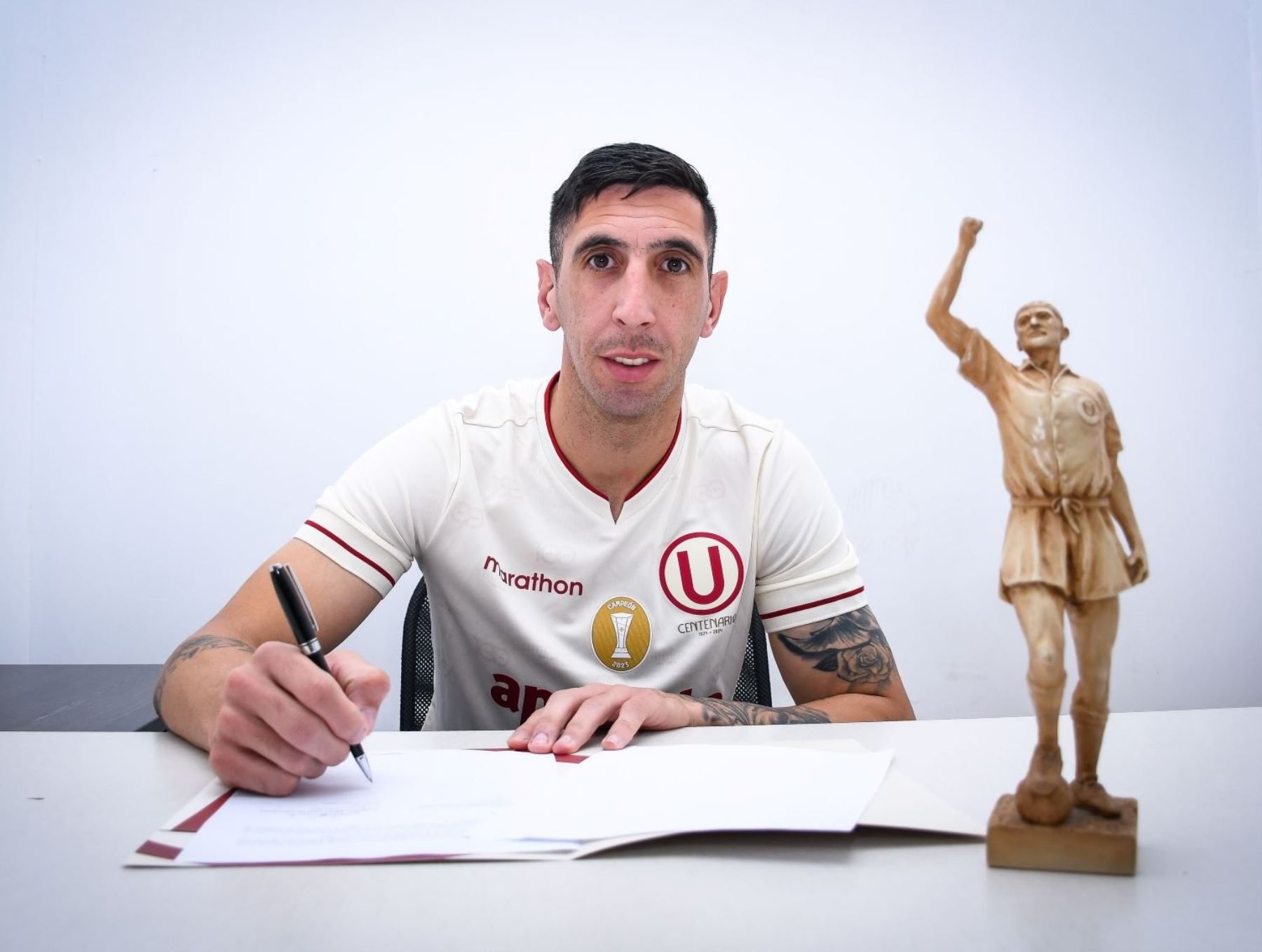 Diego Dorregaray: "Le prometo mucho sacrificio al hincha de ...