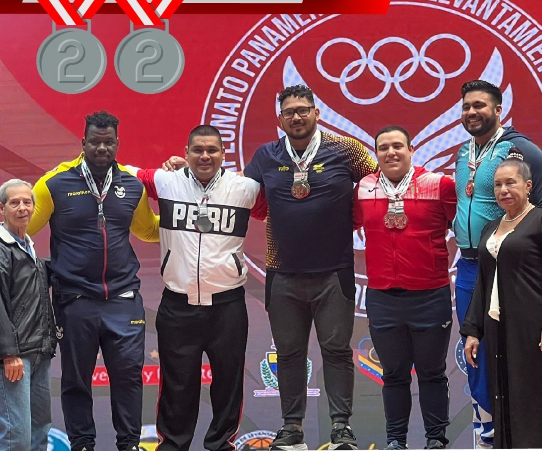 Hernán Viera conquista dos medallas de plata en el Panamericano de pesas