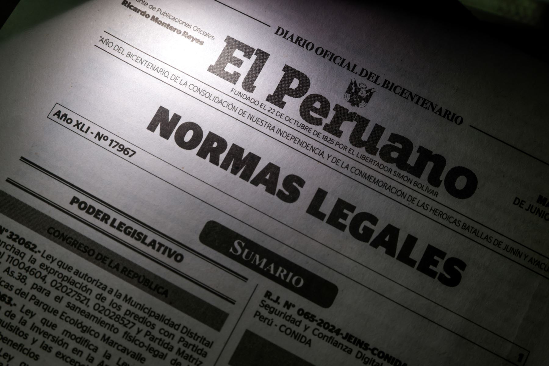 Estas son las normas legales más relevantes del jueves 20 de junio del ...