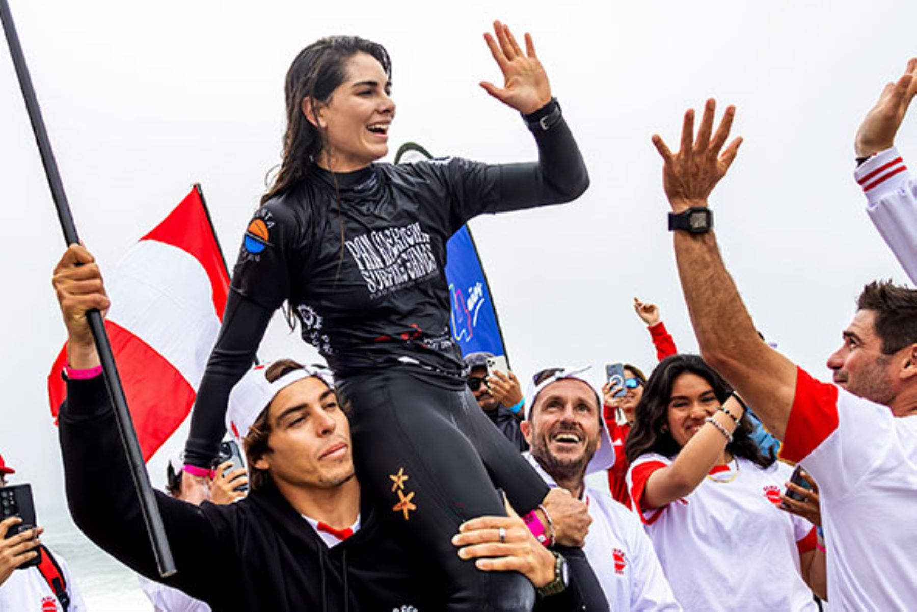 Juegos Panamericanos de Surf 2024: Vania Torres y Sebastián Gómez ganan ...