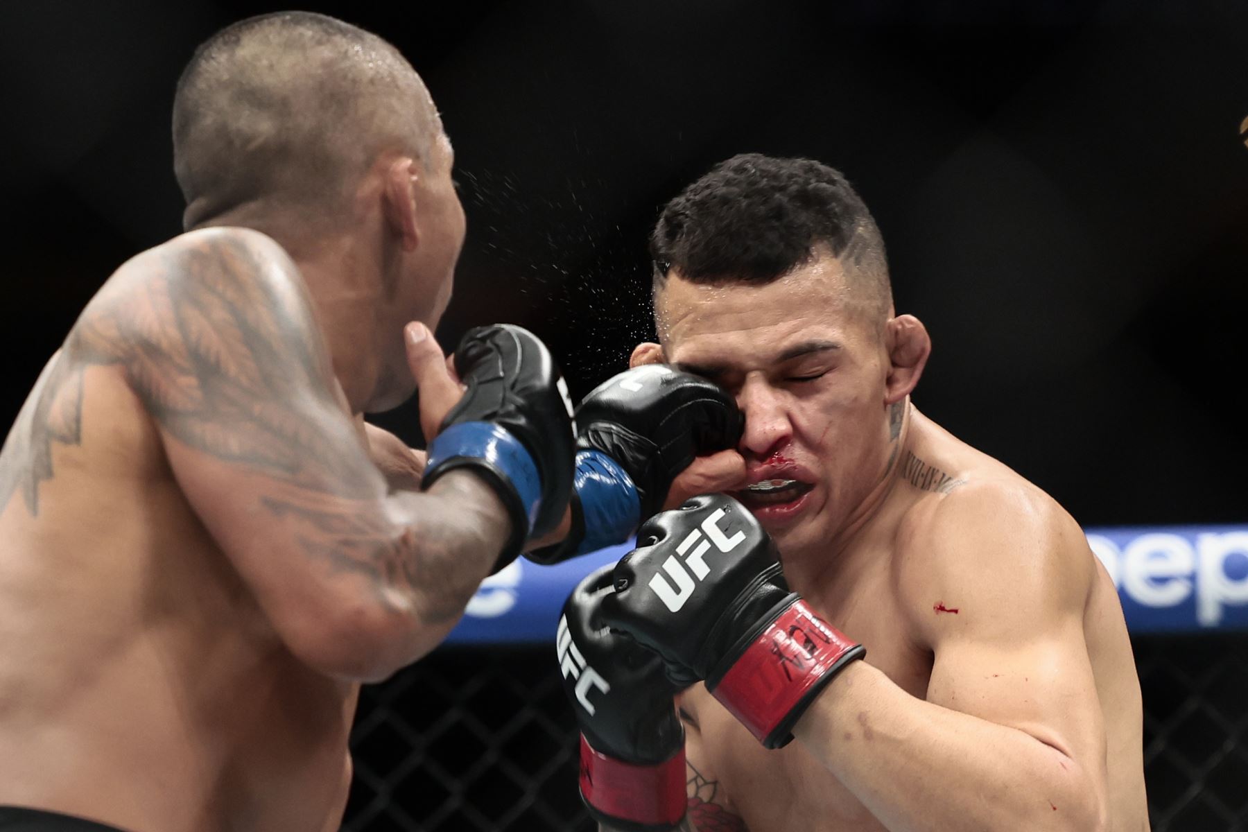 Peruano Kevin Borjas brilla en la UFC: contundente triunfo sobre ...