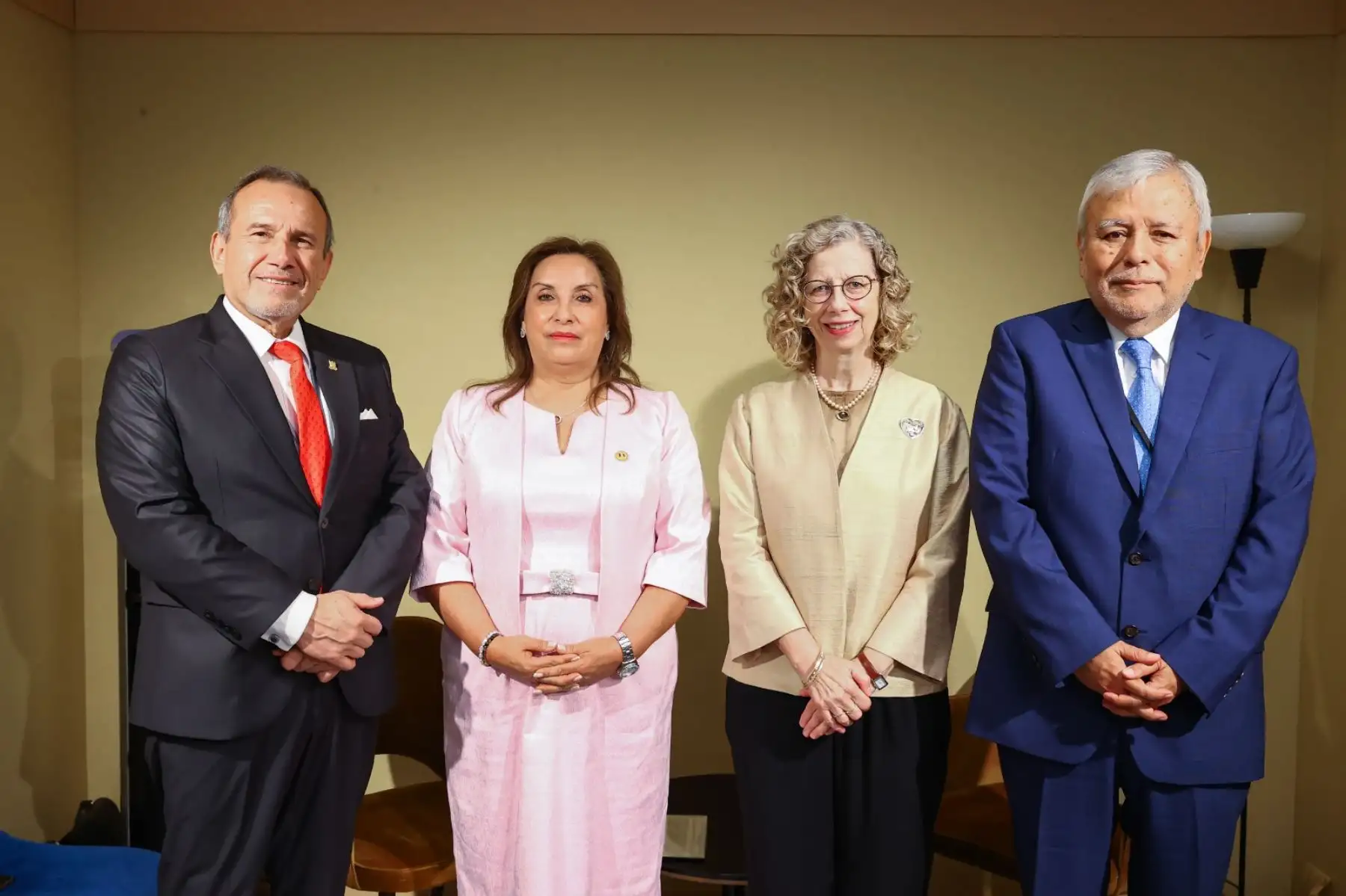 Presidenta Dina Boluarte sostuvo una reunión con Inger Andersen ...