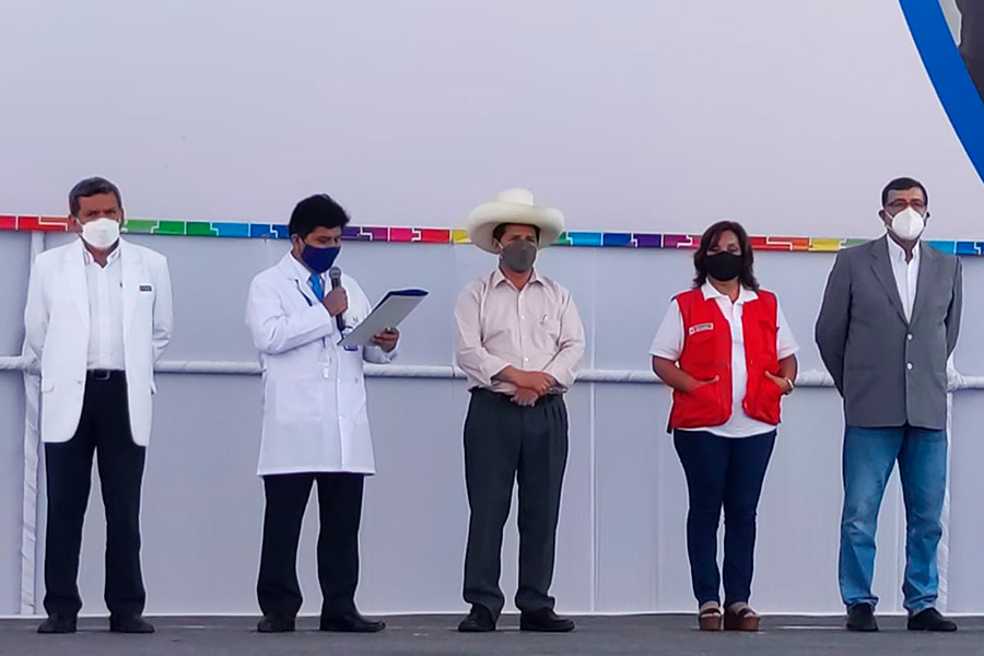 Presidente asegura fortalecimiento del sistema de salud y construcción ...