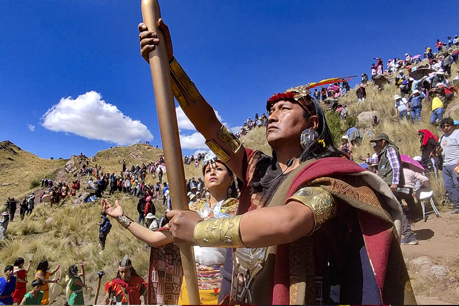 Cusco escenifica leyenda de Manco Cápac y Mama Ocllo | Videos | Agencia ...