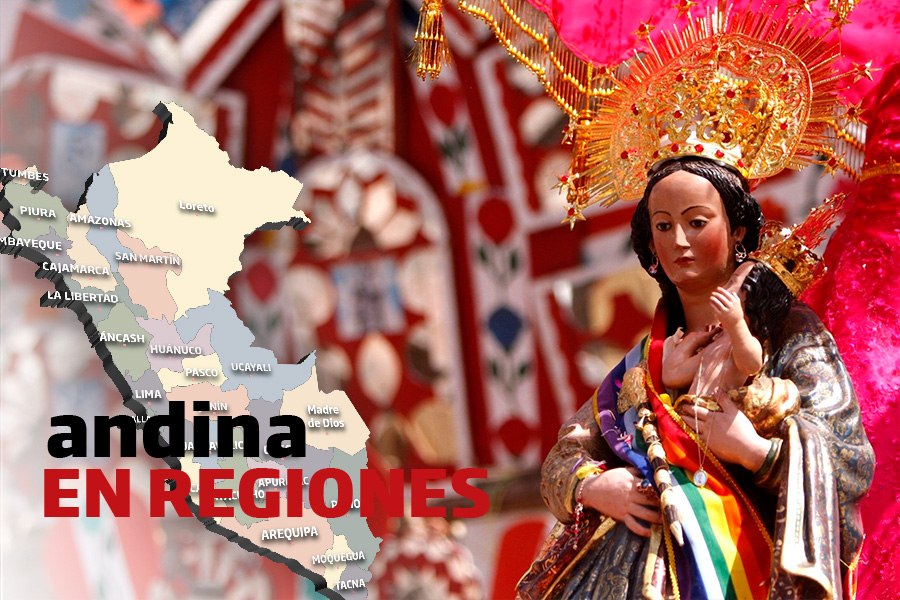 Andina en regiones: entrada de la Virgen de la Natividad se desarrolla ...