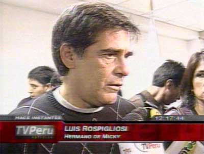 Los últimos momentos de Micky Rospigliosi | Videos | Agencia Peruana de ...