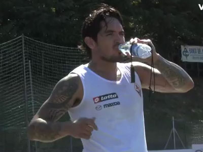 Juan Vargas vuelve a entrenar en la Fiorentina. Fuente: Ilsitodifirenze ...