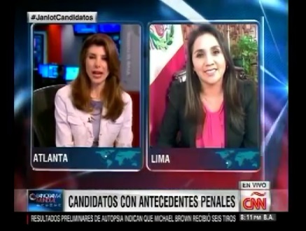 CNN entrevista a presidenta del Congreso, Ana María Solórzano | Videos ...
