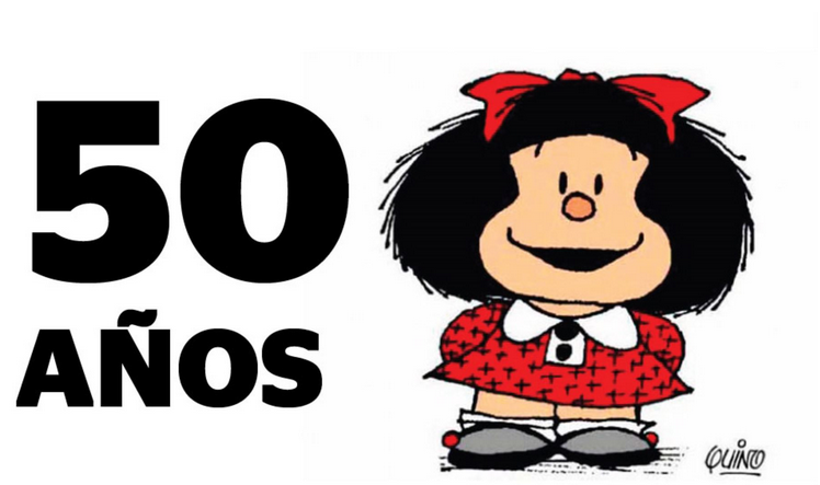 Mafalda a sus 50 años, ocurrente e irreverente como ella sola | Videos ...